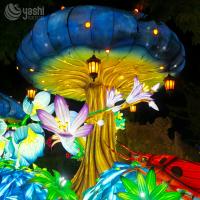 China Festival Decorative Zigong Lantern Rust Proof 110/220V For Exhibition Halls for sale