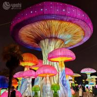 China Simulated Mushroom Lanterns Outdoor LED Lighting Fixtures 240CM - 250CM for sale