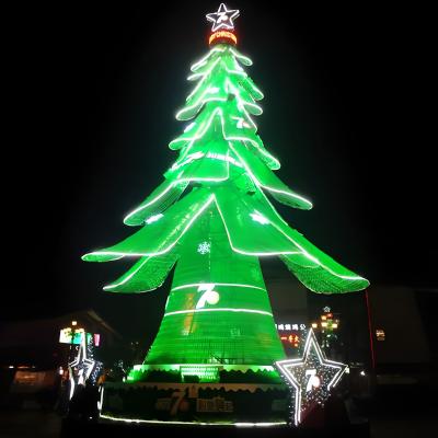 China 500cm Customizable Christmas Tree Lantern with LED Lighting for Outdoor Holiday Decoration - 110V/220V Power for sale