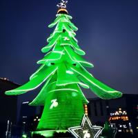 China 500cm Customizable Christmas Tree Lantern with LED Lighting for Outdoor Holiday Decoration - 110V/220V Power for sale
