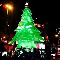 China 500cm Customizable Christmas Tree Lantern with LED Lighting for Outdoor Holiday Decoration - 110V/220V Power for sale