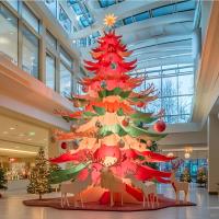 China Large-scale Indoor/Outdoor Christmas Tree Decorations - Light-up LED Lighting Installations for sale