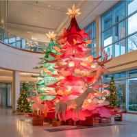 China Large-scale Indoor/Outdoor Christmas Tree Decorations - Light-up LED Lighting Installations for sale