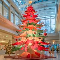 China Large-scale Indoor/Outdoor Christmas Tree Decorations - Light-up LED Lighting Installations for sale
