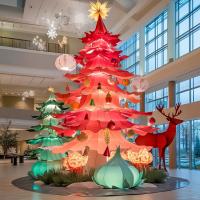 China Large-scale Indoor/Outdoor Christmas Tree Decorations - Light-up LED Lighting Installations for sale