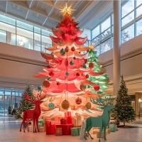 China Large-scale Indoor/Outdoor Christmas Tree Decorations - Light-up LED Lighting Installations for sale