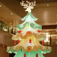 China 3D Giant Christmas Tree Decoration for Garden & Outdoor Mall Decoration for sale