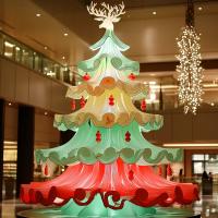 China 3D Giant Christmas Tree Decoration for Garden & Outdoor Mall Decoration for sale