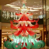 China 3D Giant Christmas Tree Decoration for Garden & Outdoor Mall Decoration for sale