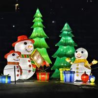 China Large-scale Outdoor Christmas-themed Light Show Performance for sale
