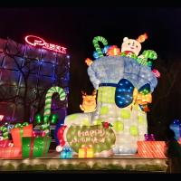 China Large - scale Outdoor Christmas Decorations, Christmas Reindeer Glowing Lanterns, Lanterns Made of Waterproof Material。 for sale