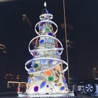 China LED Christmas Tree Lanterns for Christmas Theme Light Show Decorations for sale