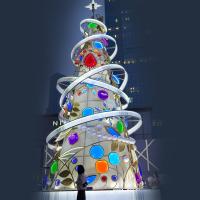 China LED Christmas Tree Lanterns for Christmas Theme Light Show Decorations for sale