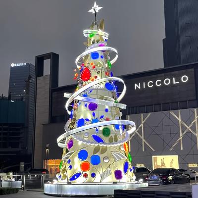 China LED Christmas Tree Lanterns for Christmas Theme Light Show Decorations for sale
