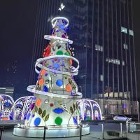 China LED Christmas Tree Lanterns for Christmas Theme Light Show Decorations for sale