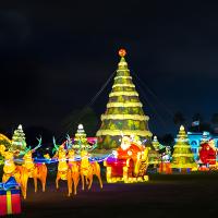 China Giant Outdoor LED Christmas Tree Lights for Holiday Decorations, Mall Ornamentation for sale