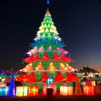 China Large Outdoor Christmas Tree LED Lighting for Outdoor Decorations, Shopping Mall Decor for sale