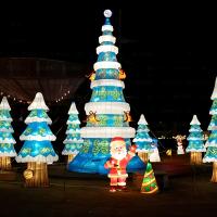 China Large Outdoor Christmas Tree LED Lighting for Outdoor Decorations, Shopping Mall Decor for sale