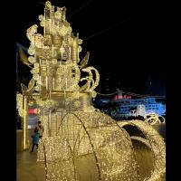 China Large Outdoor Christmas Tree LED Lighting for Outdoor Decorations, Shopping Mall Decor for sale