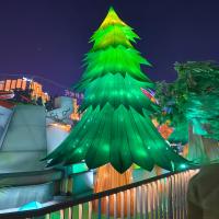 China Christmas Tree LED Lanterns for Street and Outdoor Decorations for sale