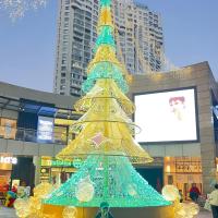 China Large Christmas String Lights for Outdoor and Street Decorations for sale