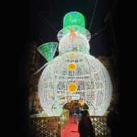 China 3D Snowman String Lanterns Holiday Lights Decoration for Christmas Theme Party for sale