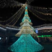 China Large Christmas String Lights for Outdoor and Street Decorations for sale