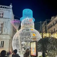 China 3D Snowman String Lanterns Holiday Lights Decoration for Christmas Theme Party for sale