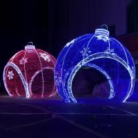 China Outdoor Christmas String Lights Arch for Street and Holiday Decor for sale