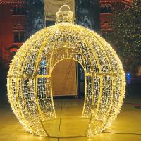 China Outdoor Christmas String Lights Arch for Street and Holiday Decor for sale