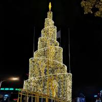 China Outdoor Holiday Lights Decoration LED Christmas Tree Customizable for sale