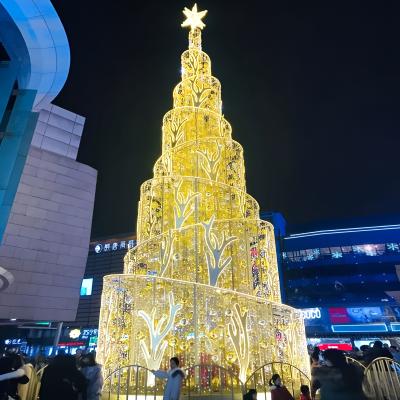 China Outdoor Holiday Lights Decoration LED Christmas Tree Customizable for sale