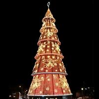 China Outdoor Customizable Christmas Tree Lights for Street and Hotel Decor for sale