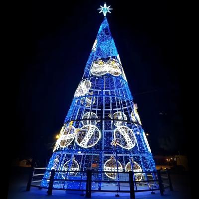 China Outdoor Customizable Christmas Tree Lights for Street and Hotel Decor for sale