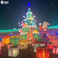 China Christmas Theme Light Sculpture Animation Display for Holiday Events and Light Shows for sale