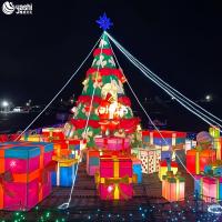 China Christmas Theme Light Sculpture Animation Display for Holiday Events and Light Shows for sale