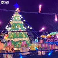 China Christmas Theme Light Sculpture Animation Display for Holiday Events and Light Shows for sale