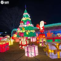 China Christmas Theme Light Sculpture Animation Display for Holiday Events and Light Shows for sale
