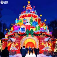 China 6m Outdoor Giant Artificial Christmas Tree Lights with Waterproof Fabric - 110/220V LED Lighting for sale