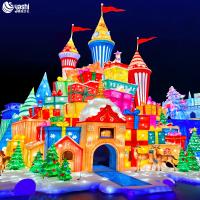 China 6m Outdoor Giant Artificial Christmas Tree Lights with Waterproof Fabric - 110/220V LED Lighting for sale
