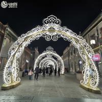 China 500CM Custom Silk Thread Outdoor Arch LED Lights for Wedding Birthday Party Decorations - 110/220V Power for sale