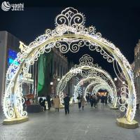 China 500CM Custom Silk Thread Outdoor Arch LED Lights for Wedding Birthday Party Decorations - 110/220V Power for sale