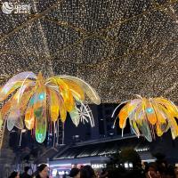 China Customizable Color Changing LED Flower Light 110/220V for Hotel Lobbies for sale