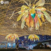 China Customizable Color Changing LED Flower Light 110/220V for Hotel Lobbies for sale