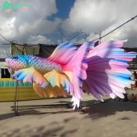China Custom Koi Fish Lantern 300-600CM Outdoor LED Decor for Festivals and Commercial Events for sale