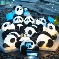 China Custom Panda Lanterns 80-150CM with LED Lighting for Indoor/Outdoor Festival Decor and Party Supplies for sale