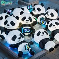 China Custom Panda Lanterns 80-150CM with LED Lighting for Indoor/Outdoor Festival Decor and Party Supplies for sale