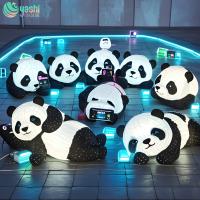 China Custom Panda Lanterns 80-150CM with LED Lighting for Indoor/Outdoor Festival Decor and Party Supplies for sale
