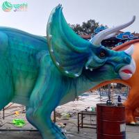 China Jurassic Triceratops-shaped lantern suitable for festival events, zoos, parties and gatherings for sale