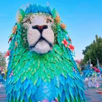 China High-Quality Lion Sculpture Lantern for Outdoor Decor and Themed Light Shows for sale
